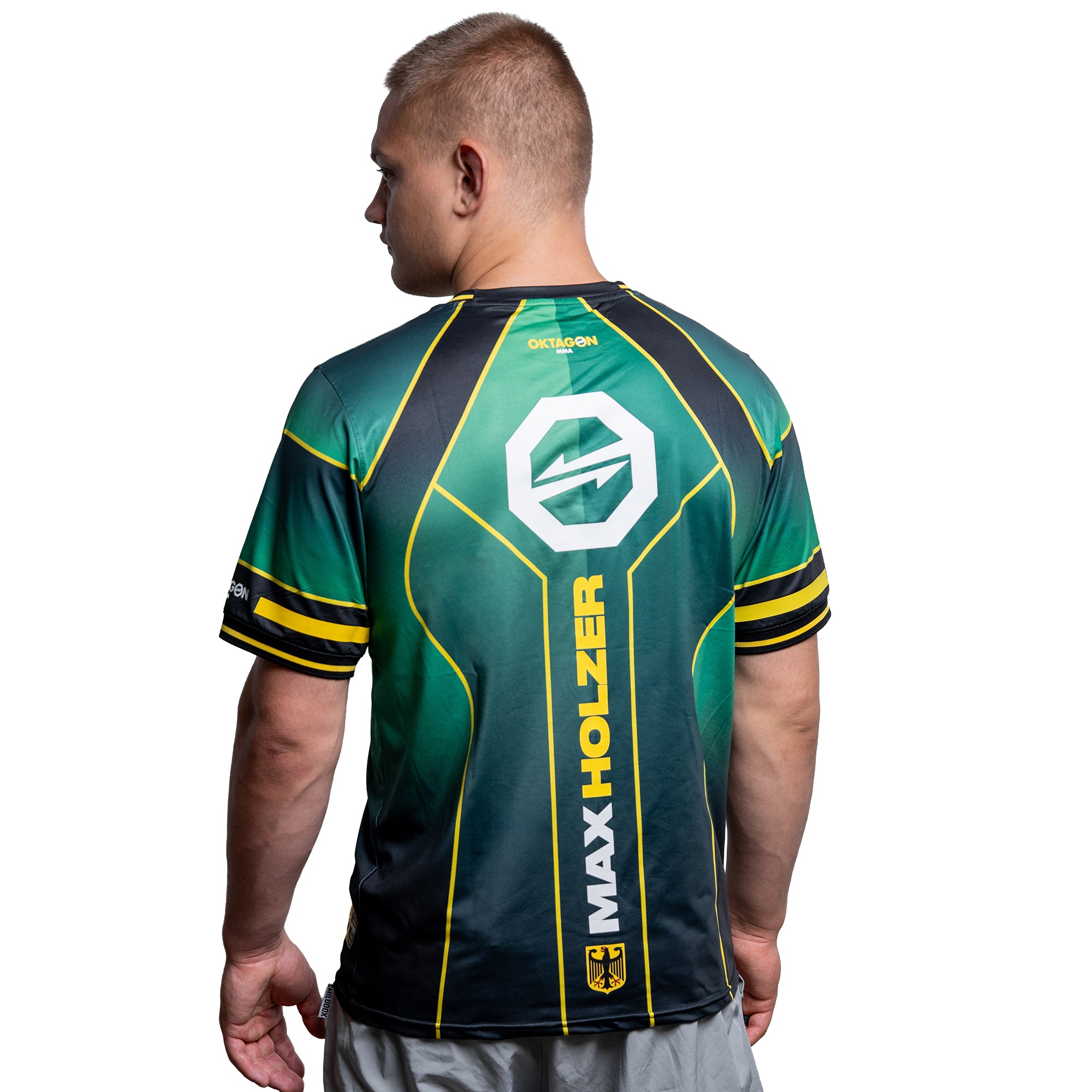 MAX HOLZER JERSEY 2025 GREEN– OKTAGON MMA Store
