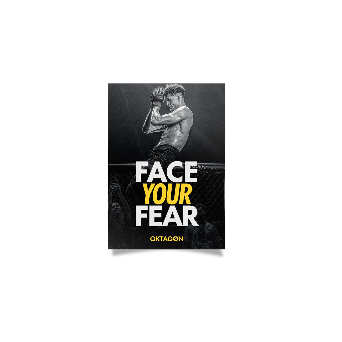 A3 Poster - Matěj Peňáz / Face Your Fear– OKTAGON MMA Store
