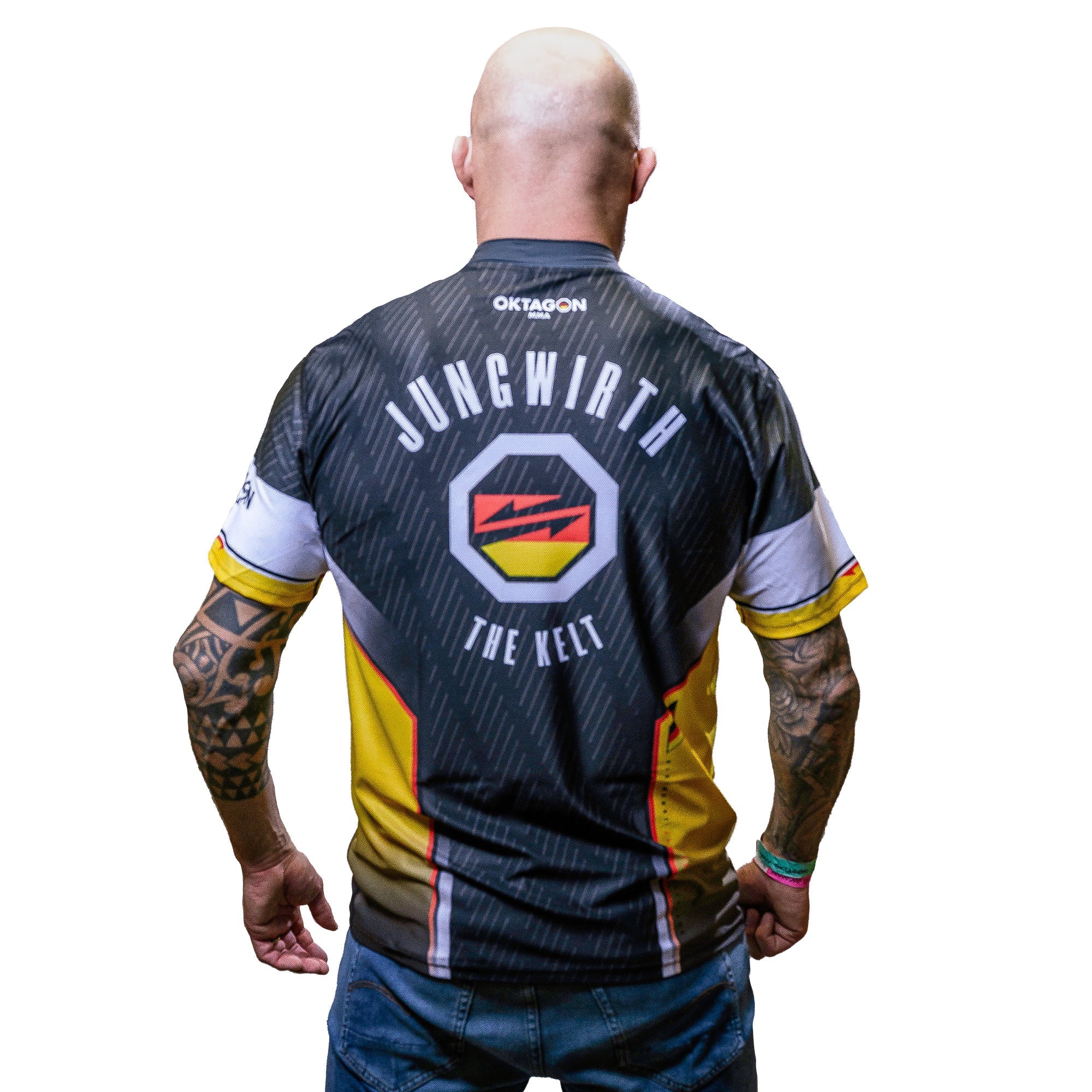 DAS TRIKOT VON CHRISTIAN "THE KELT" JUNGWIRTH 2024 SCHWARZ– OKTAGON MMA ...