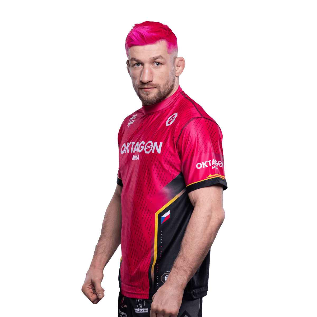 DAS TRIKOT VON DAVID “PINK PANTHER” KOZMA 2024– OKTAGON MMA Store