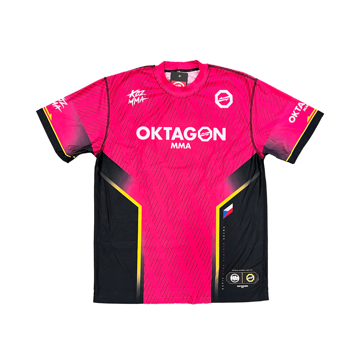 DAS TRIKOT VON DAVID “PINK PANTHER” KOZMA 2024– OKTAGON MMA Store