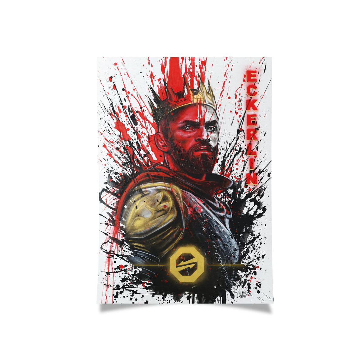 POSTER ECKERLIN - GELLERT– OKTAGON MMA Store