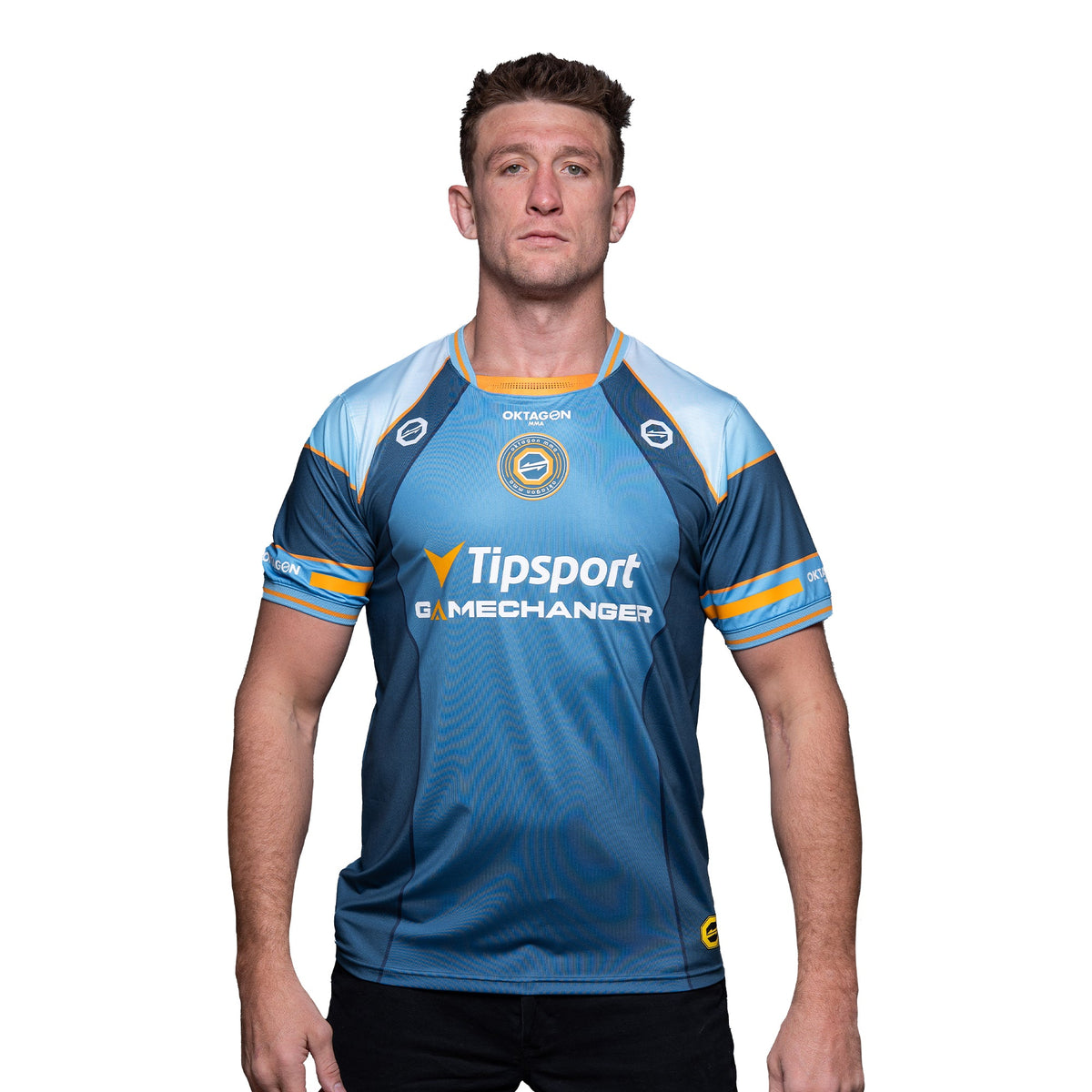 TIPSPORT GAMECHANGER JERSEY BLUE 2025– OKTAGON MMA Store