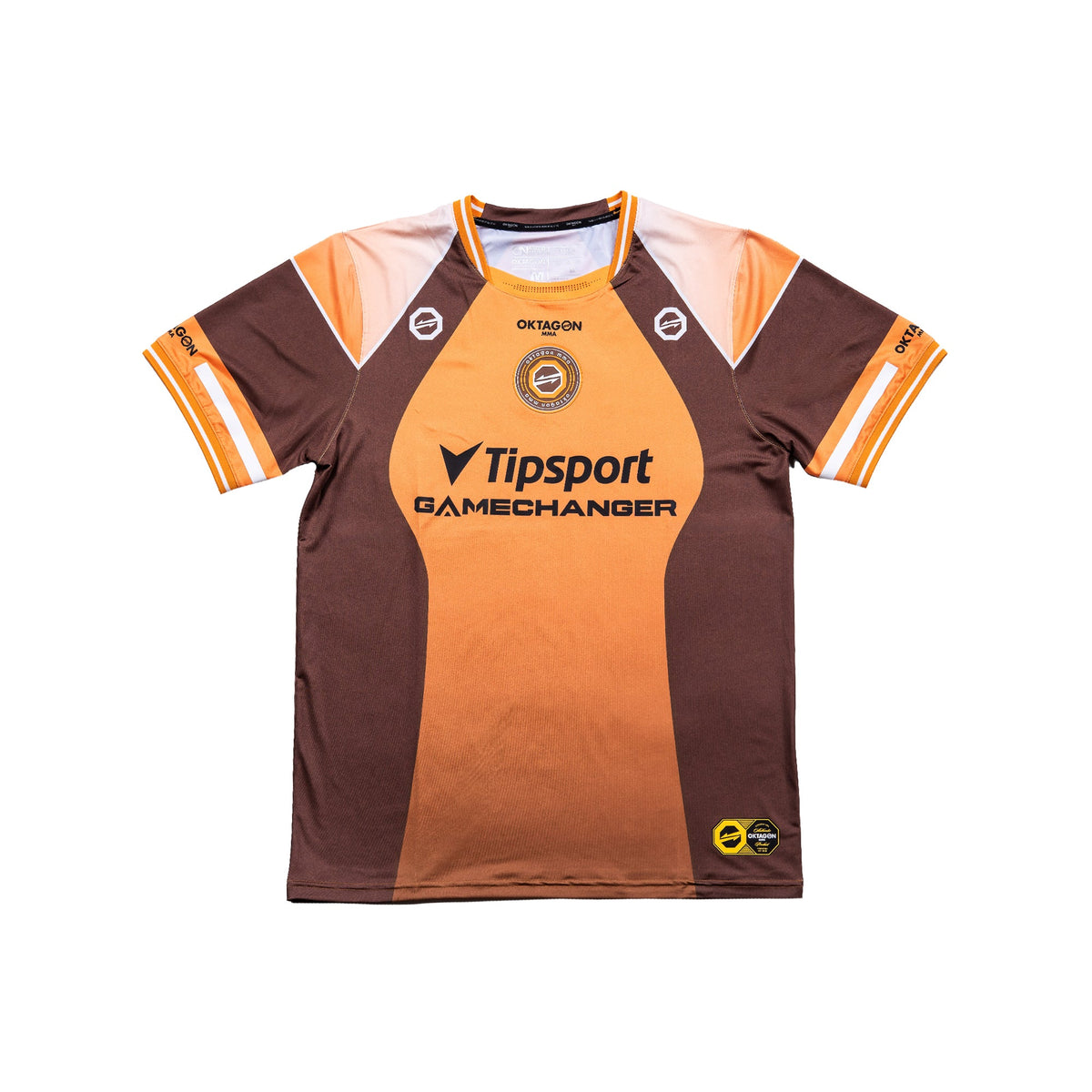 TIPSPORT GAMECHANGER JERSEY ORANGE 2025– OKTAGON MMA Store
