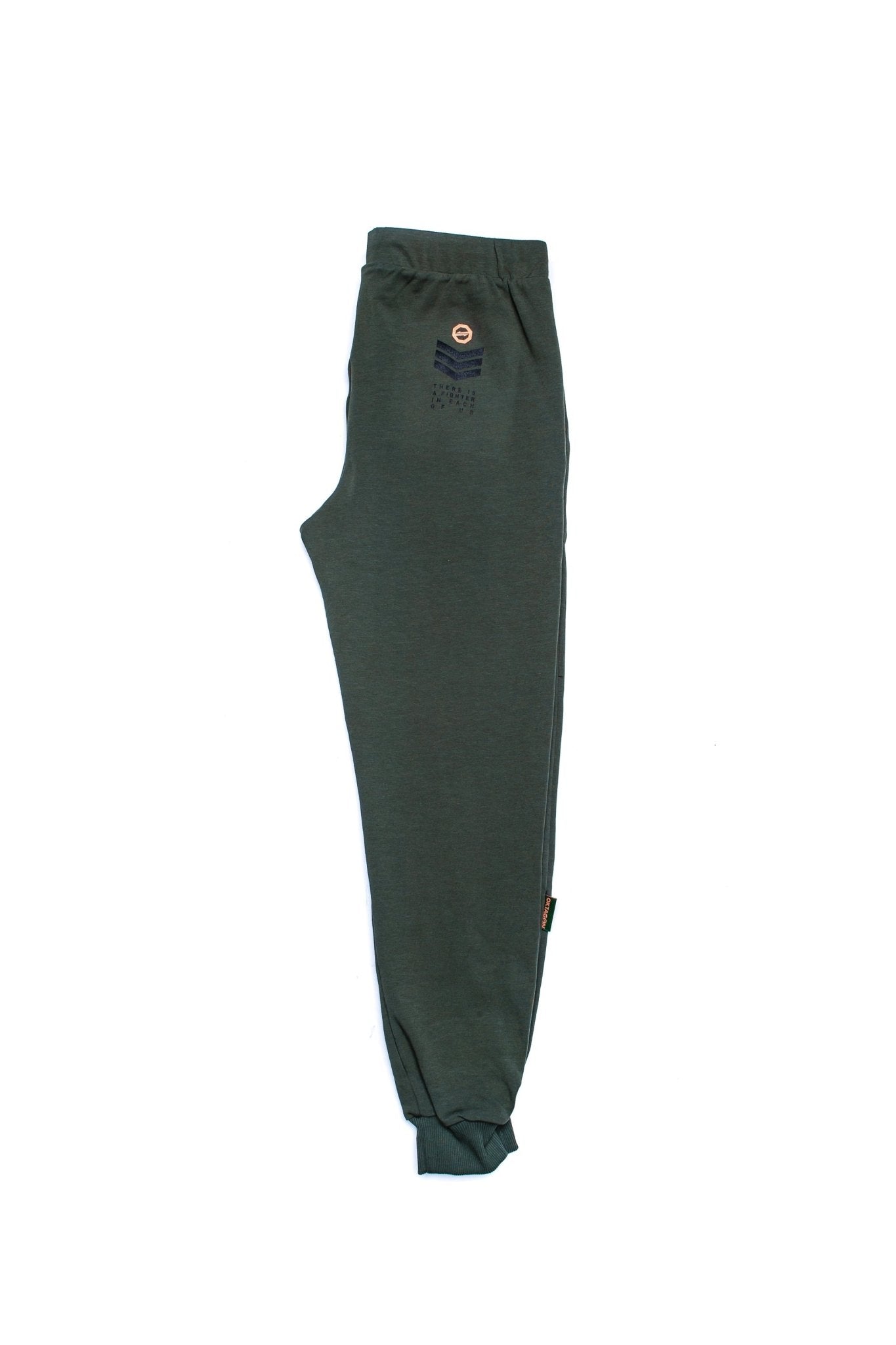 SWEATPANTS ARMY DROP KHAKI– OKTAGON MMA